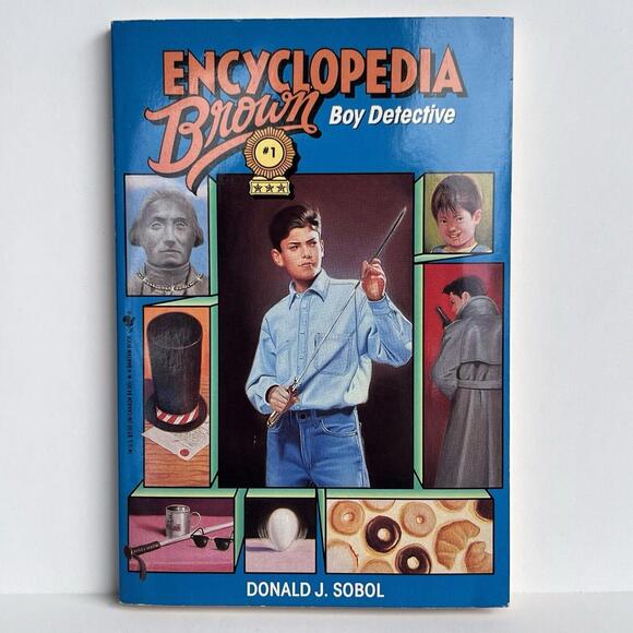 Other | Vintage Encyclopedia Brown Boy Detective 1 In Series 1995 ...